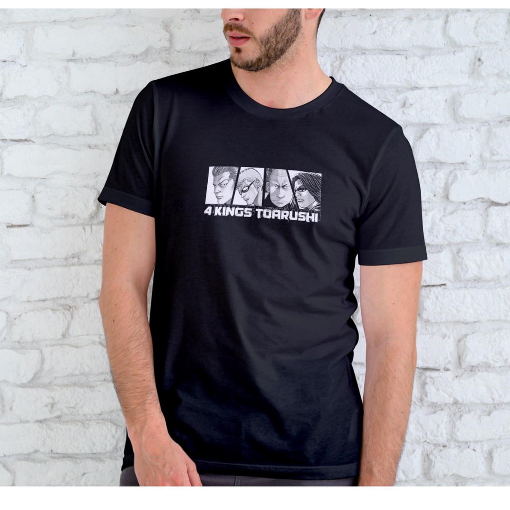 Jual Kaos Crows X Worst Series - 4 Kings Toarushi (First Gen) - Cotton ...