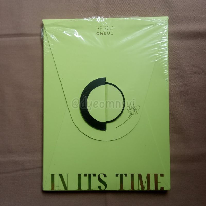Jual [BACA DESKRIPSI] ONEUS 1st SINGLE ALBUM “IN ITS TIME” Unsealed ...