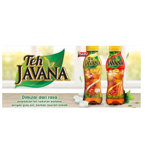 Jual [BTL] Teh Javana Minuman Teh Melati / Gula Batu 350ml | Shopee ...