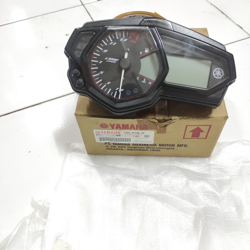 Jual SPEDOMETER ASSY YAMAHA R25 SPEDOMETER R 25 KM ASSY R 25 ORI 1WD ...