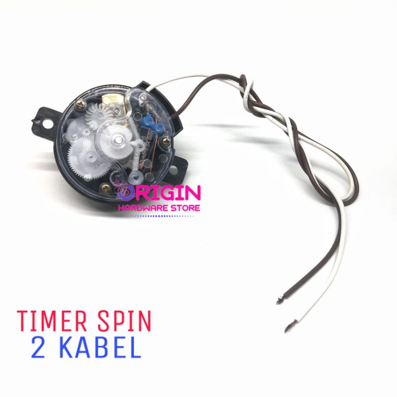 Jual Timer SPIN 2 Kabel Mesin Cuci - Switch/Saklar Penanda Waktu Mesin ...