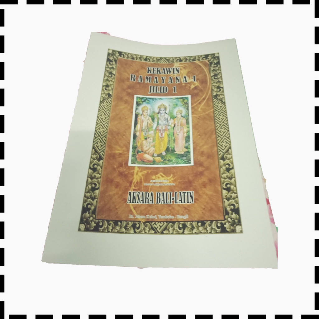 Jual Buku Kekawin Kakawin Ramayana Terjemahan Aksara Bali Latin Jilid 1 ...