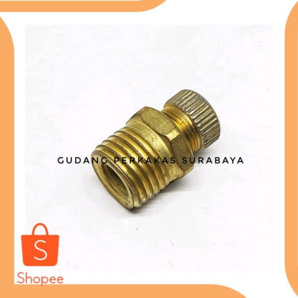 Jual Unik Nepel Pembuangan Angin Kompresor Sparepart Compressor Nipple ...