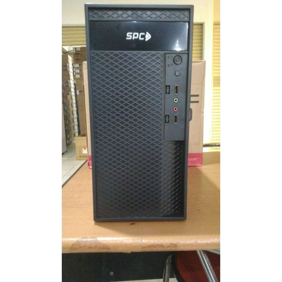 Jual Casing SPC SKMC Series - mATX Computer Case Included PSU 450Watt ...