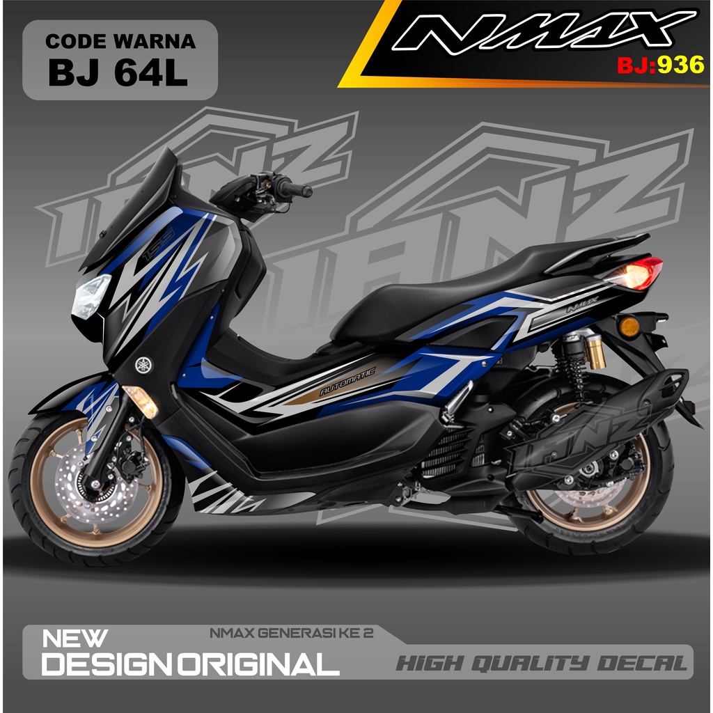 Jual DECAL STIKER ALL NEW NMAX FULL BODY MOTOR / DECAL FULL BODY NMAX ...