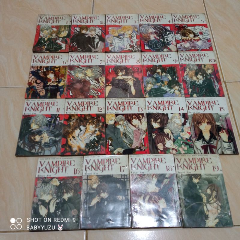 Jual Komik Vampire Knight by Matsuri Hino | Shopee Indonesia