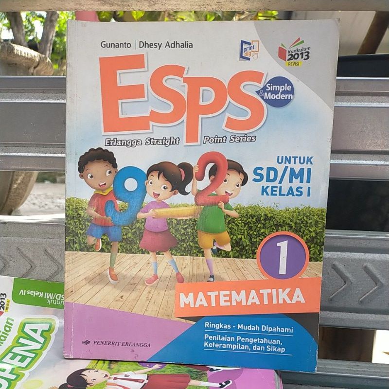 Jual ESPS Matematika Untuk Kelas 1,2,3,4,5,6 SD / MI / Bekas / Original | Shopee Indonesia