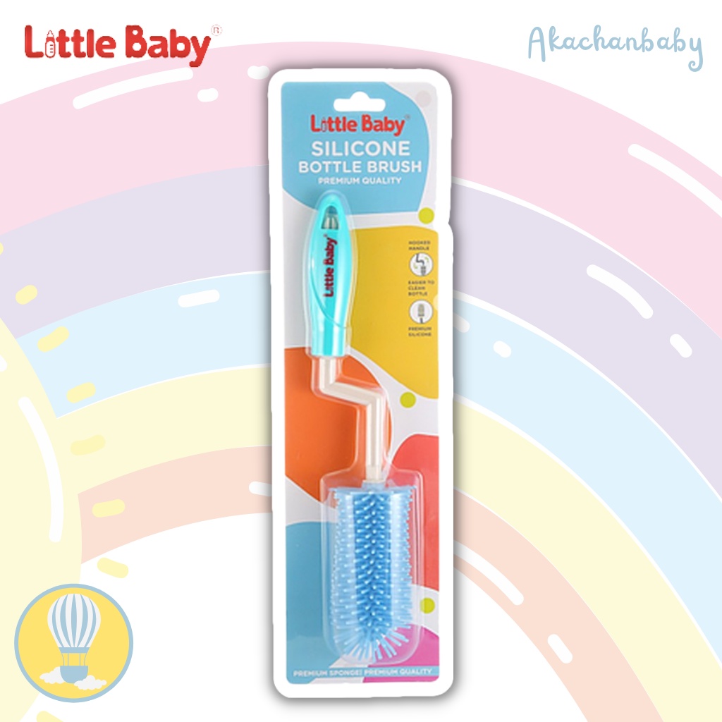Jual Akachanbaby - Little Baby Silicone Bottle Brush (Sikat Botol ...