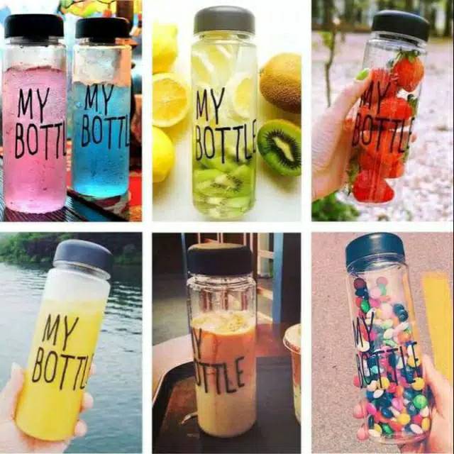 Jual MY BOTTLE Botol minum infuse water my bottle BPA Free 500ml ...