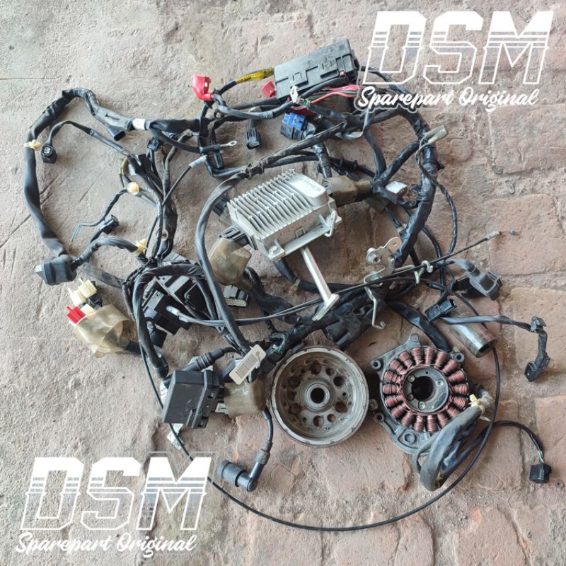 Jual ACG Stater Kelistrikan Pengapian Keyless Remote Full Set PCX 150 ...