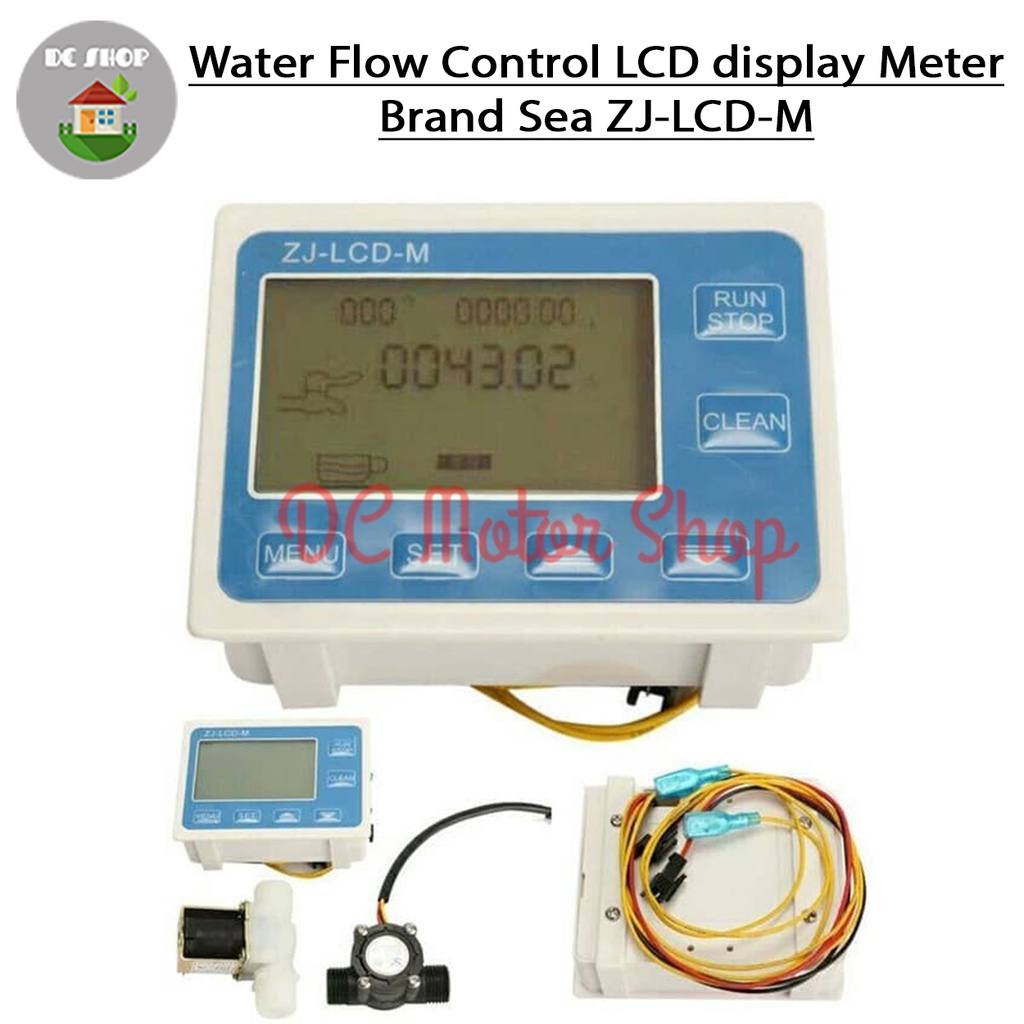 Jual Water Flow Control LCD display Meter Brand Sea ZJ-LCD-M | Shopee Indonesia