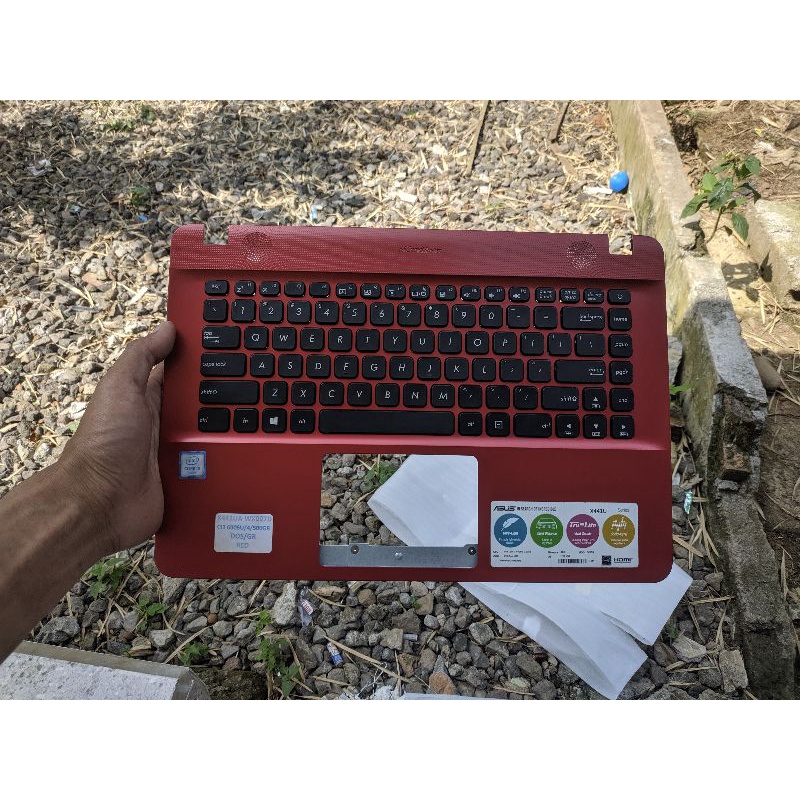 Jual Keyboard Frame Case Casing Asus X441 copotan notebook original 100 ...