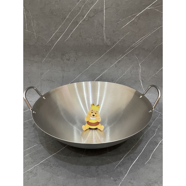 Jual Wajan stainless Vienna 40cm / kuali Vienna / panci wok dan Happy ...