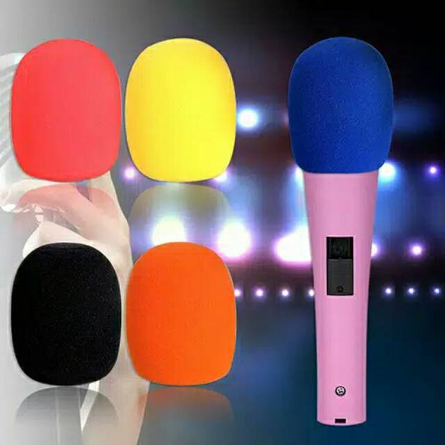 Jual Busa mic busa pelindung mikrofon Busa penutup microphone Cover Mic ...