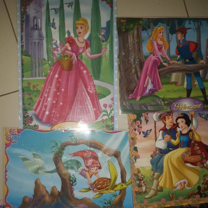 Jual POSTER TEMPELAN KARTUN PRINCESS DISNEY ANAK | Shopee Indonesia