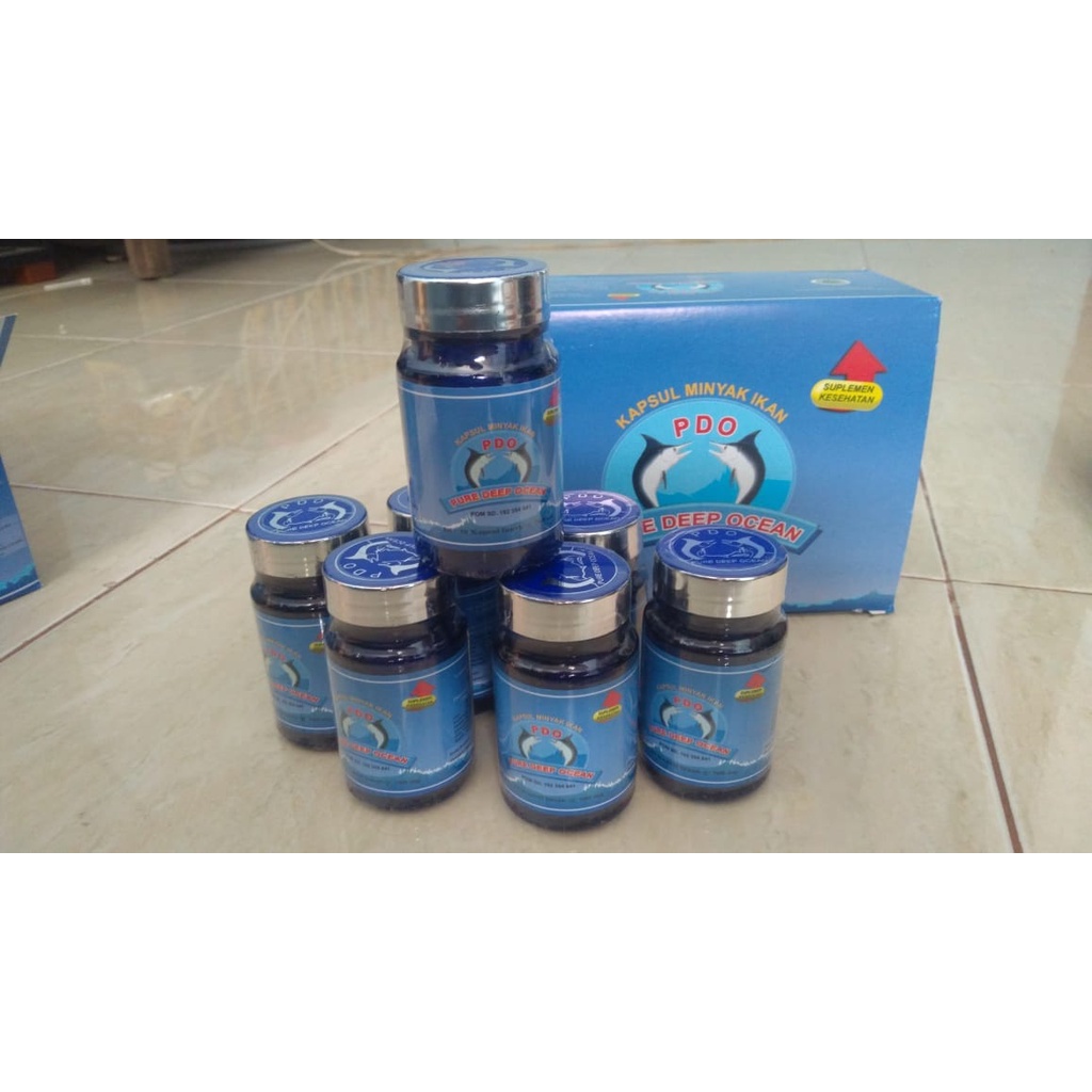 Jual Kapsul Minyak Ikan PDO (Pure Fish Oil) | Shopee Indonesia