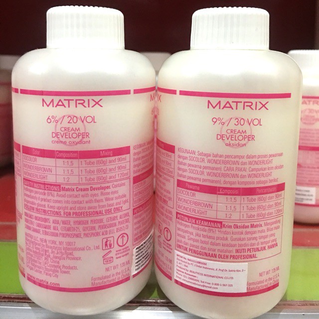 Jual Matrix Oxydant Mini 135ml (Peroxide) | Shopee Indonesia