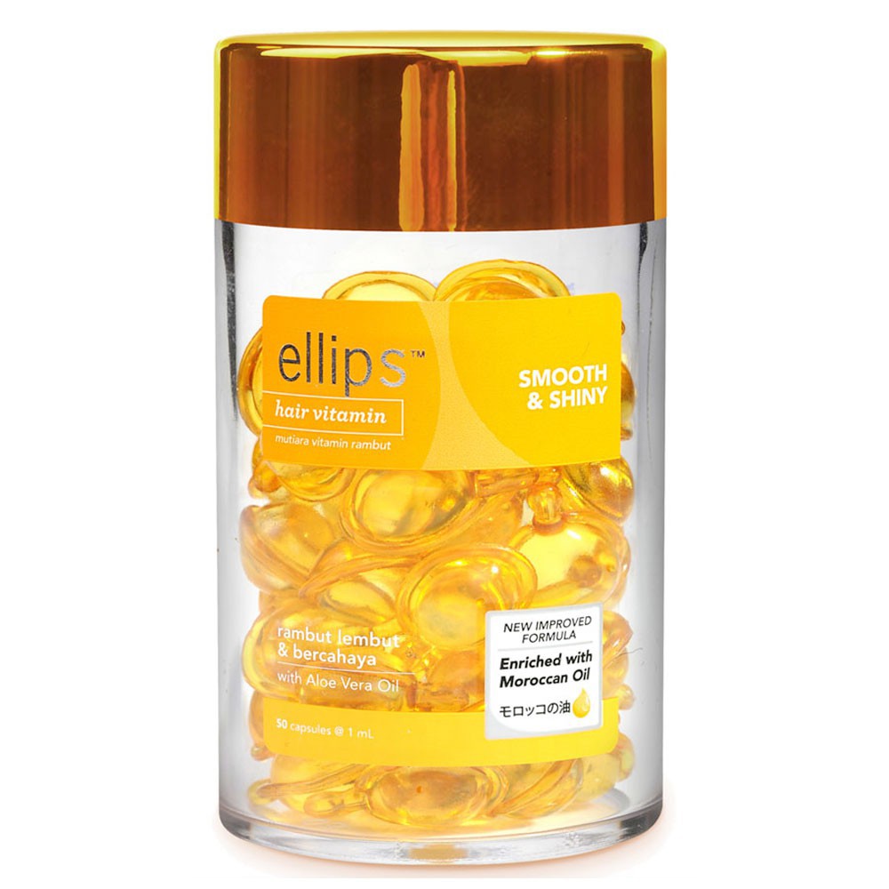 Jual ORIGINAL Ellips Hair Vitamin Elips Vitamin Rambut Botol Isi 50 ...