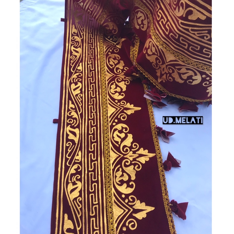 Jual IDER IDER BALI bludru prada lukis berkualitas | Shopee Indonesia