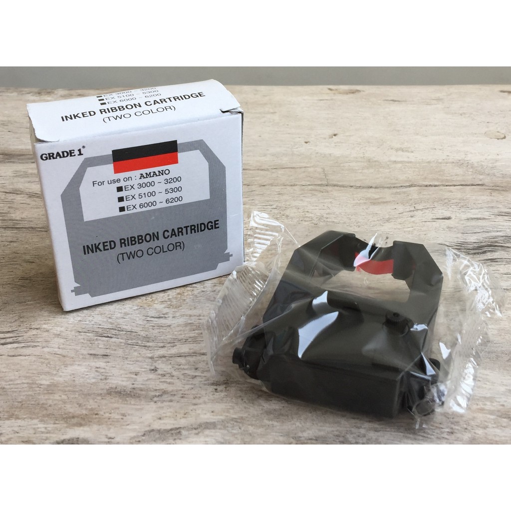 Jual Inked ribbon cartridge Amano EX 3000 3500N Grade 1 pita untuk ...