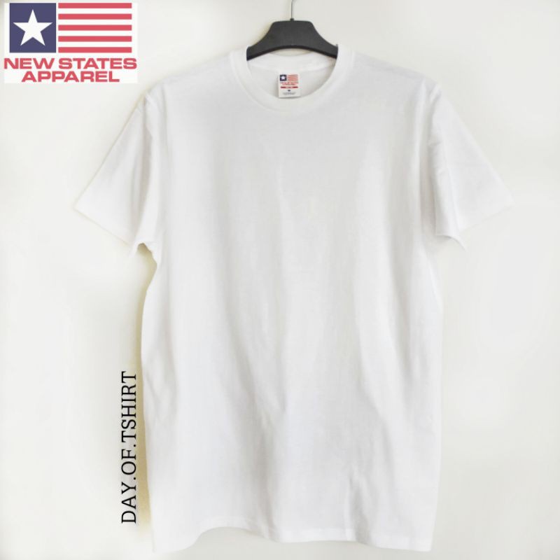 Jual kaos polos PREMIUM NEW STATES APPAREL / NSA PREMIUM 7200 WHITE ...