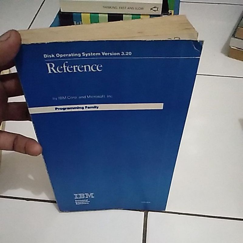 Jual BUKU DISK OPERATING SYSTEM VERSION 3.20 REFERENCE PROGRAMMING FAMILI IMB | Shopee Indonesia