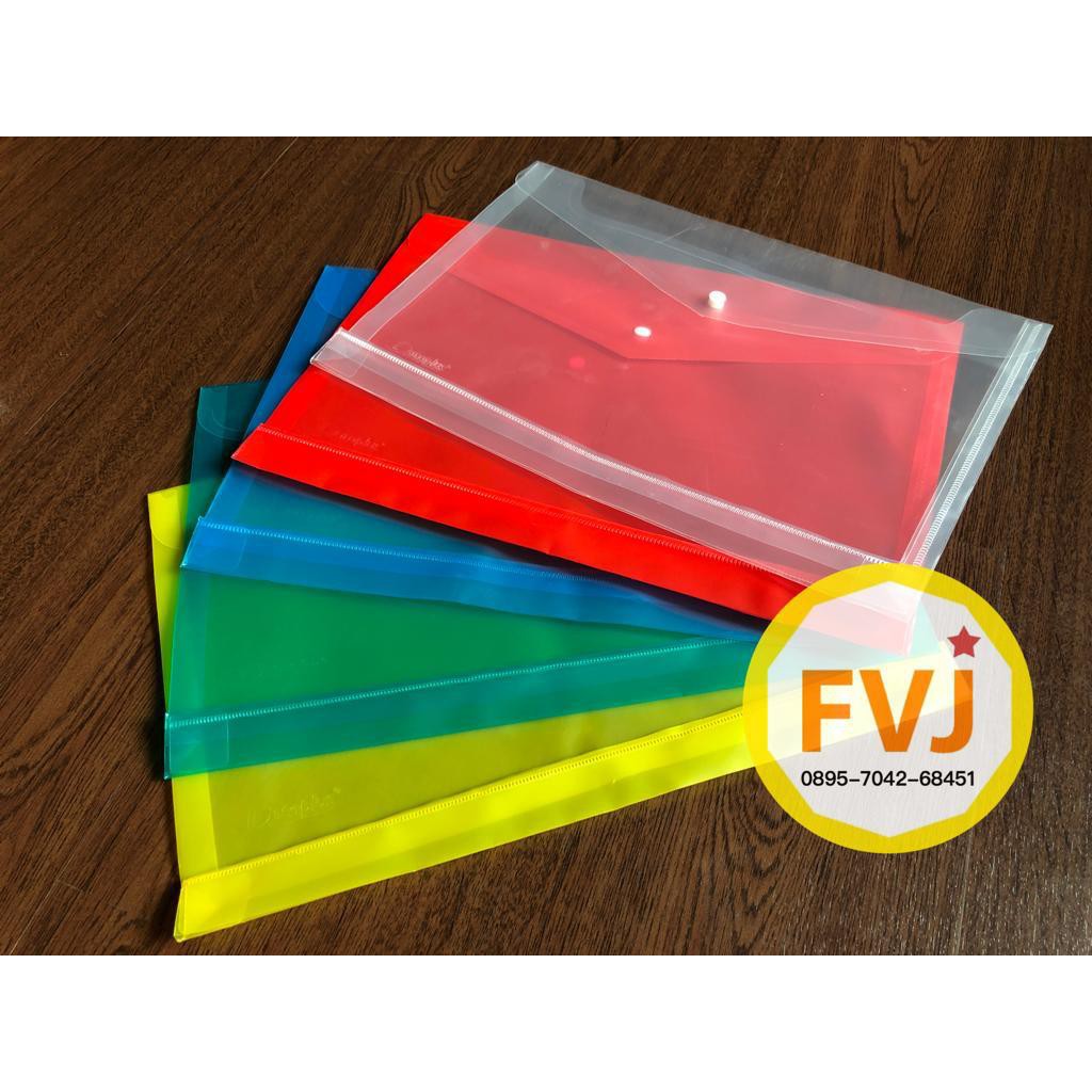 Jual 1 Pak isi 12 Map kancing satu plastik folio | Shopee Indonesia
