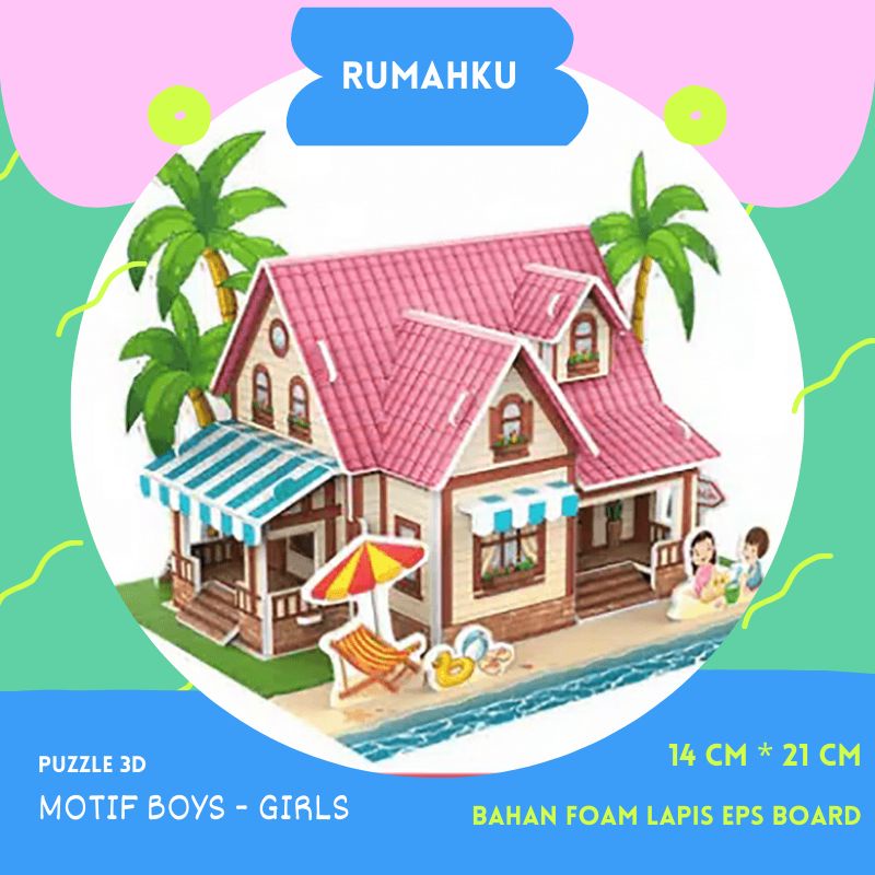 Jual Mainan Edukatif Puzzle 3D Untuk Anak Anak | Shopee Indonesia