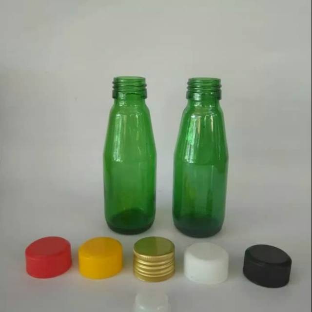 Jual Botol Kaca Hijau 100 ml | Shopee Indonesia