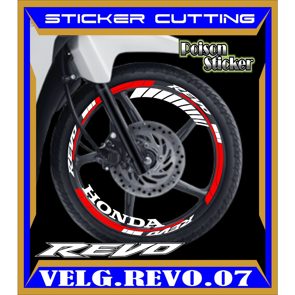 Jual CUTTING STICKER VELG REVO - STIKER LIS LIST VARIASI BAN/VELG HONDA ...