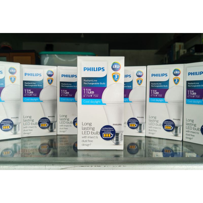 Jual Philips Emergency Radiant Line 13 watt 11 watt 8 watt lampu darurat | Shopee Indonesia