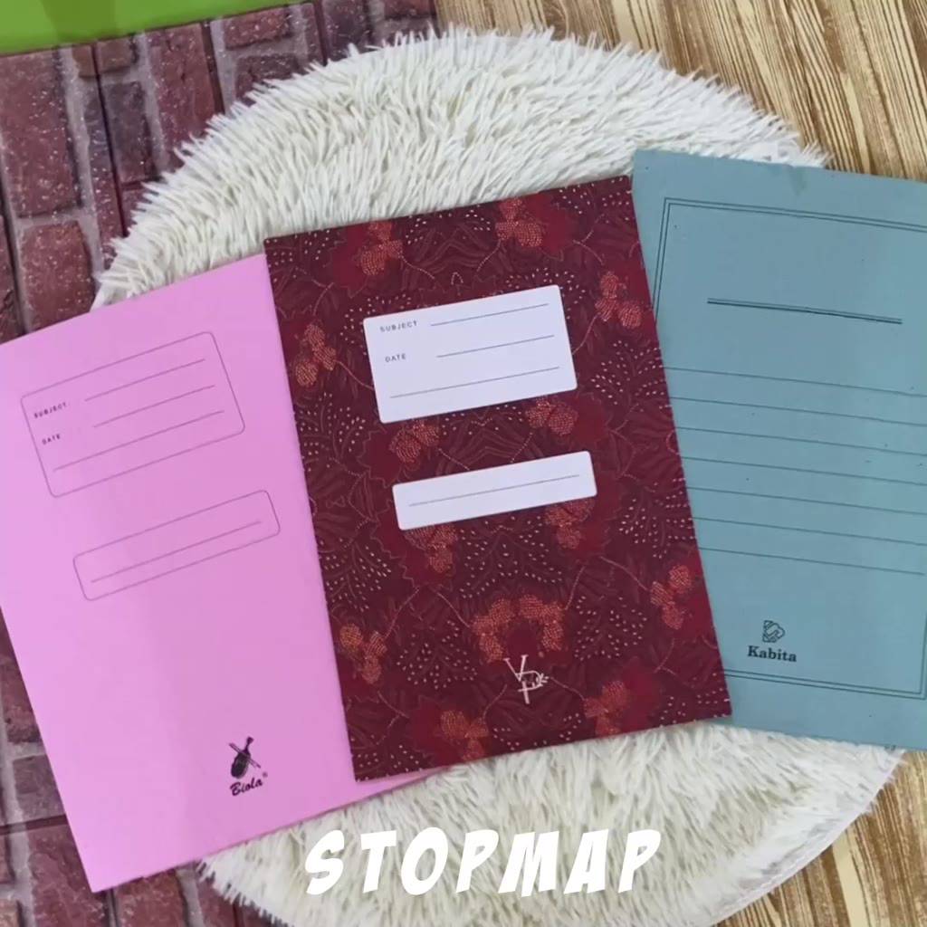 Jual Stopmap Kertas / Map File / Map Kertas /Map Ijazah F4 Warna Motif ...