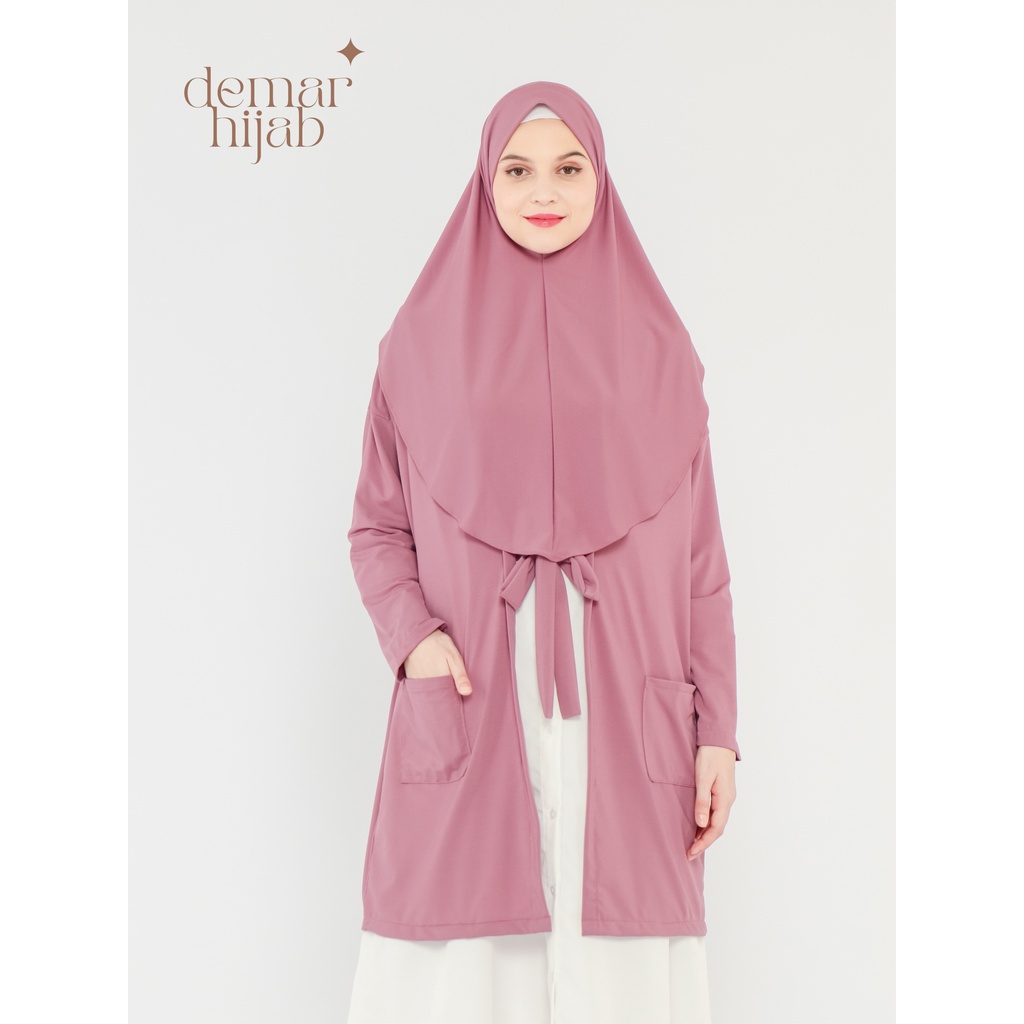 Jual Demar Hijab - Gamila (Hijab Cardigan Instan Jersey Super Premium) | Shopee Indonesia