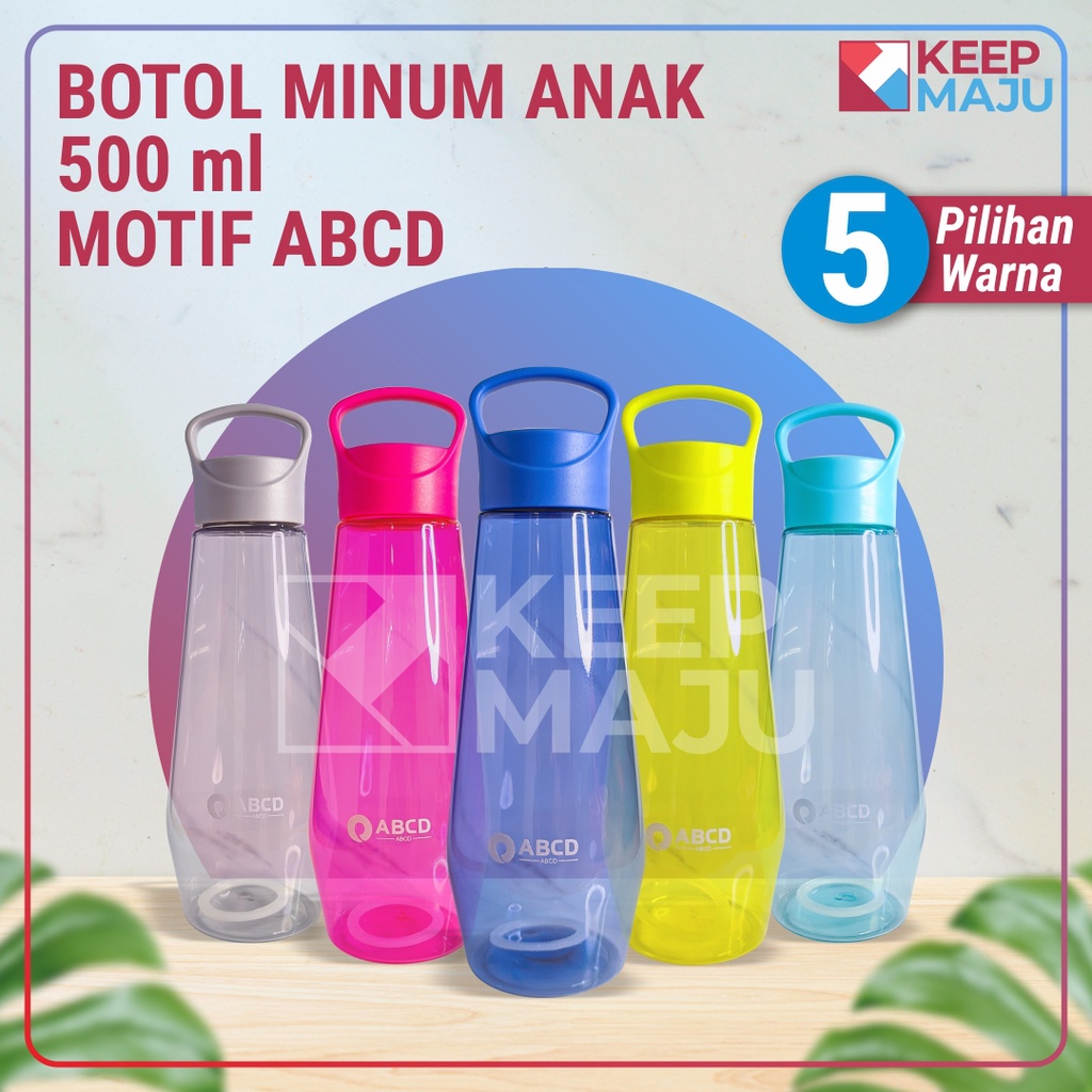 Jual Botol Minum / Botol Air / Botol Minum Anak / BPA Free / Motif ABCD ...