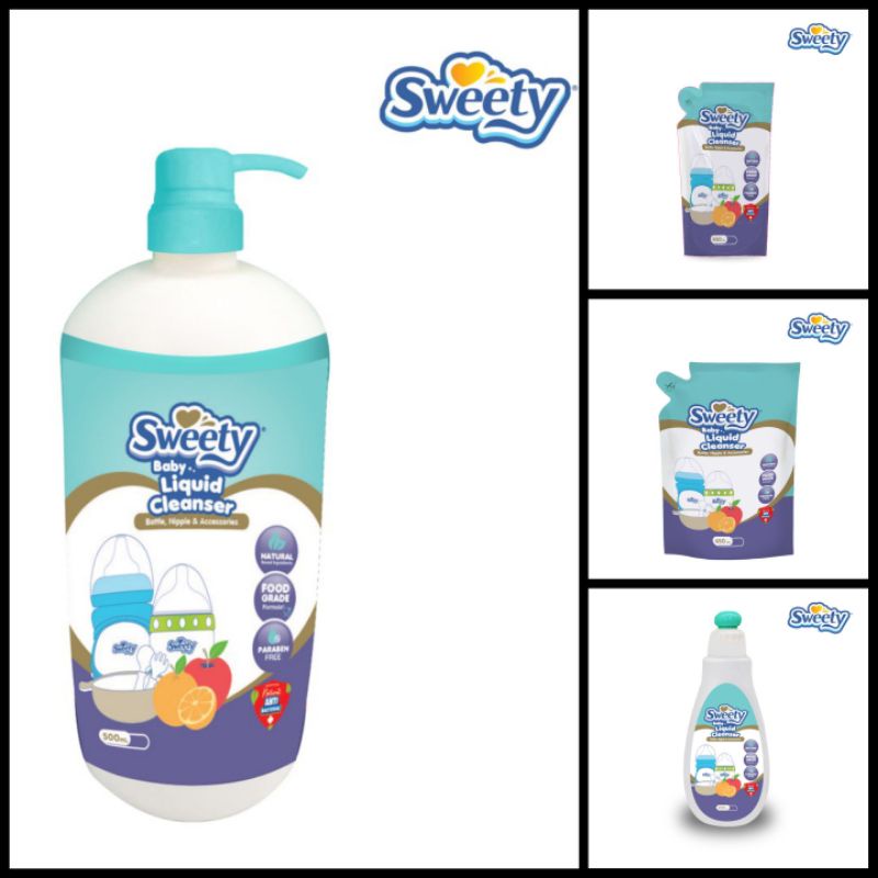 Jual Sweety Baby Liquid Cleanser for Bottle, Nipple & Accessories ...