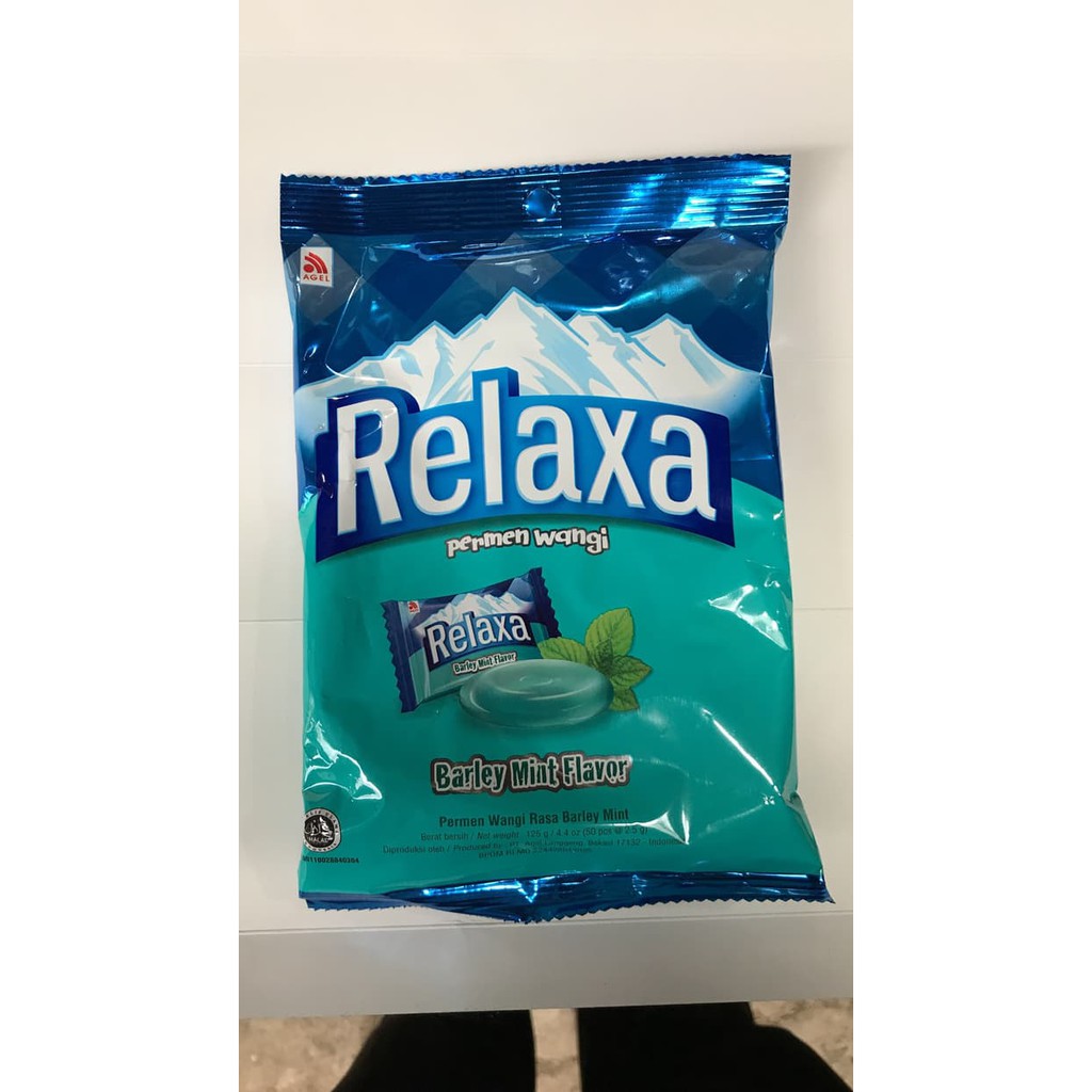 Jual Permen Relaxa Barley Mint Flavor 125g / 1 Bungkus Bks / 125gr 125 ...