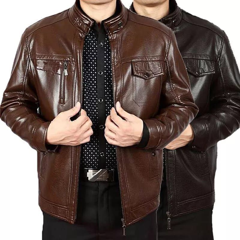 Jual jaket kulit asli pria 100% original dari kulit domba Garut ...