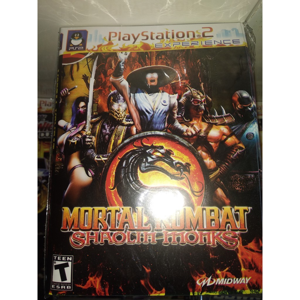 Jual Kaset Game PS 2 - Play Station 2 Mortal Kombat Shaolin Monks | Shopee Indonesia