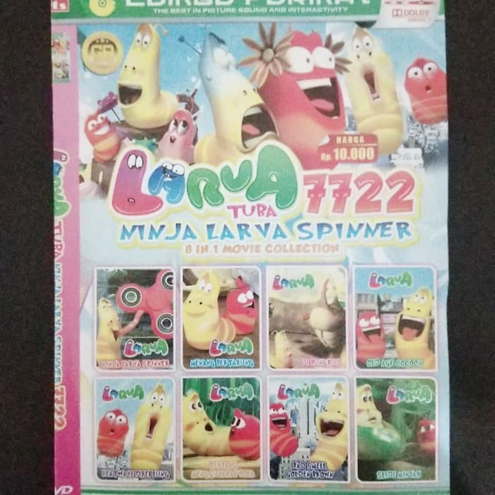 Jual TERMURAH Kaset Dvd Film Larva Movie Collection - Animasi Anak Anak Film Kartun DVD DTS ...