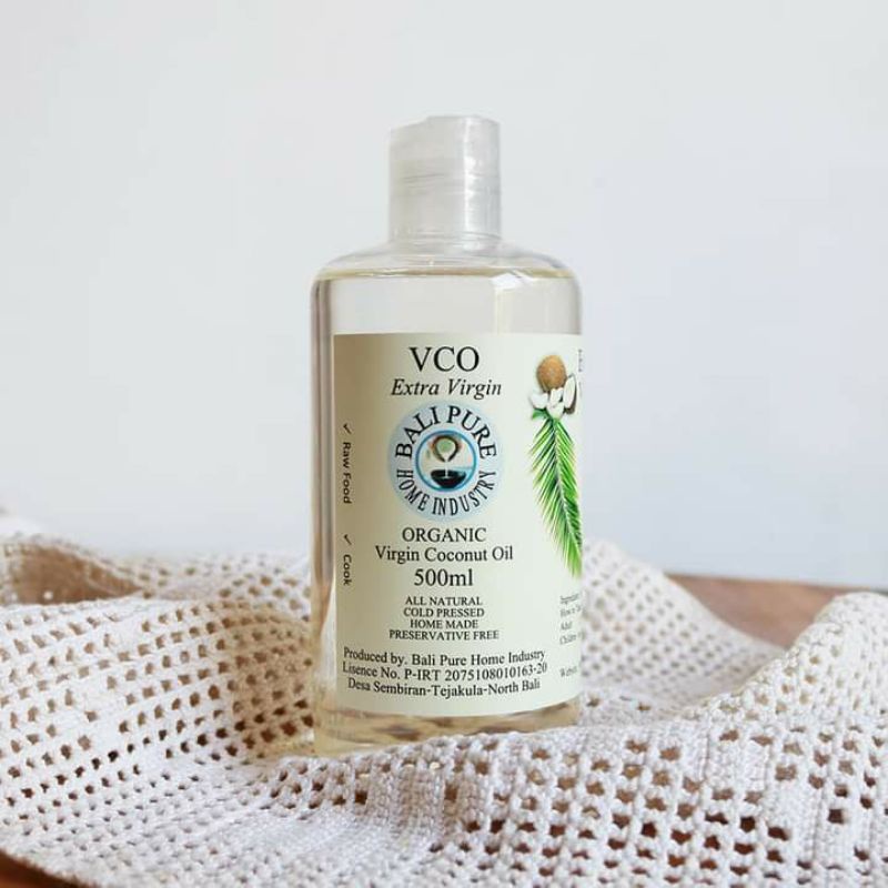 Jual VCO VIRGIN COCONUT OIL Bali Pure VCO 500 ml | Shopee Indonesia