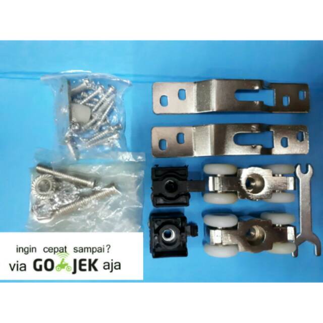 Jual Roda Rel Pintu Sleding Rel pintu Geser | Shopee Indonesia