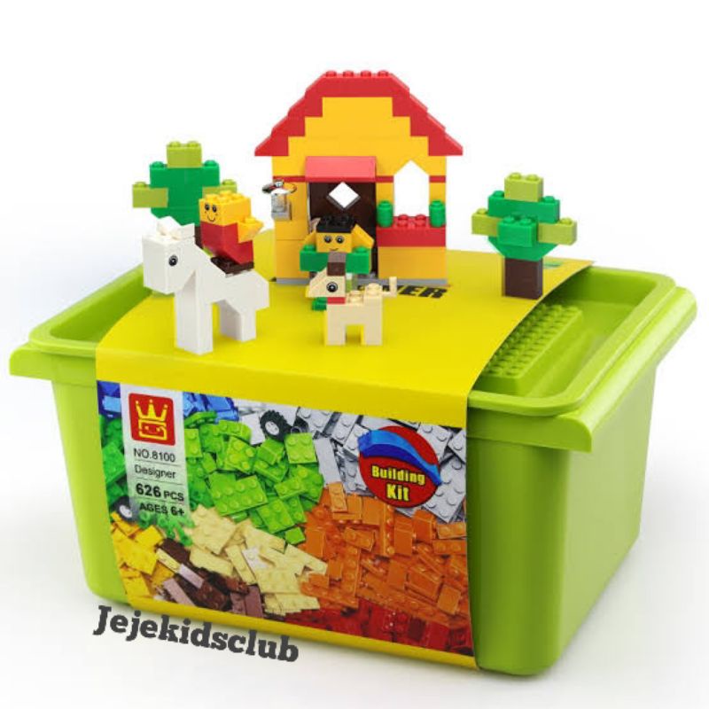 Jual Wange 8100 Designer Mainan Edukasi Anak Bricks Brick Compatible ...
