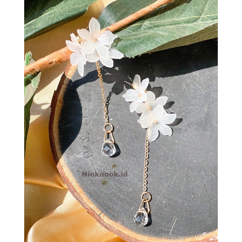 Jual anting bunga panjang korea anting stud anting tusuk AS KAREEN ...