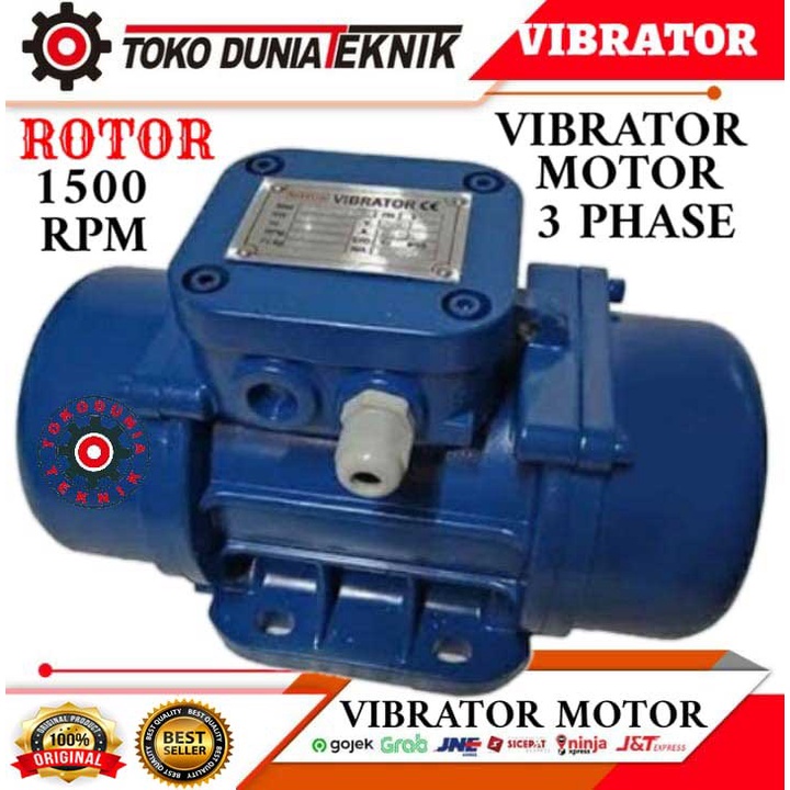Jual ROTOR ZF-T4/200 200WATT 1500RPM/4POLE 3PHASE VIBRATOR MOTOR ...