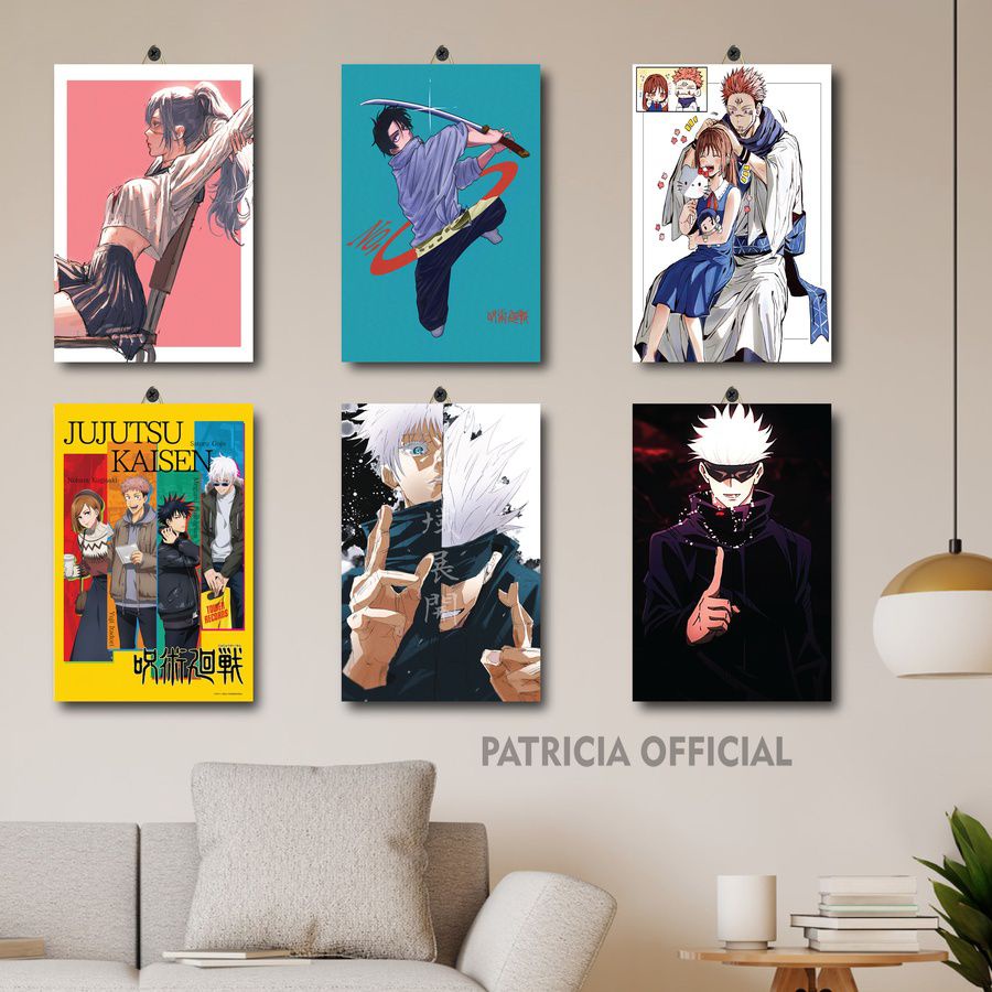 Jual 61-80 HIASAN KAMAR KAYU ANIME JUJUTSU KAISEN 20X30 F1RJT/ZZK3M ...
