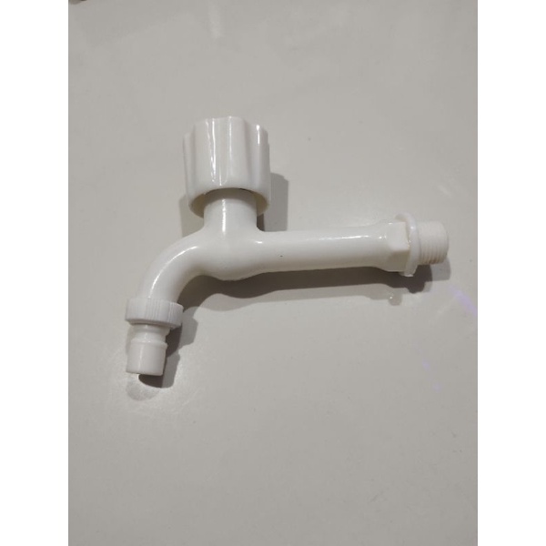 Jual Kran Air Tembok Taman Long PVC ABS - Keran Tembok Dinding Cuci ...