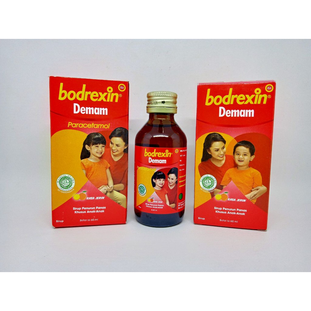 Jual BODREXIN DEMAM SIRUP RASA JERUK 60 ML | Shopee Indonesia