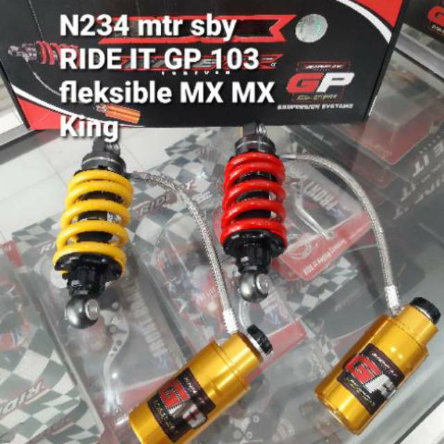 Jual Shock monoshock tabung RIDE IT GP 103 Fleksible MX MX King | Shopee Indonesia