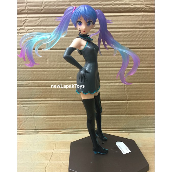 Jual Anime Sexy Figure Vocaloid Hatsune Miku Black Dress Ghost Miku ...