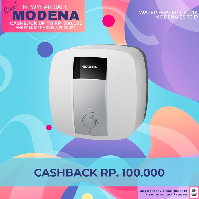 Jual Heater-Water- Water Heater Listrik Modena Es 30 D - Pemanas Air ...